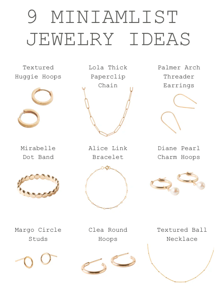 9 Minimalist Jewelry Designs For Simple Everyday Pieces – Sheena Marshall